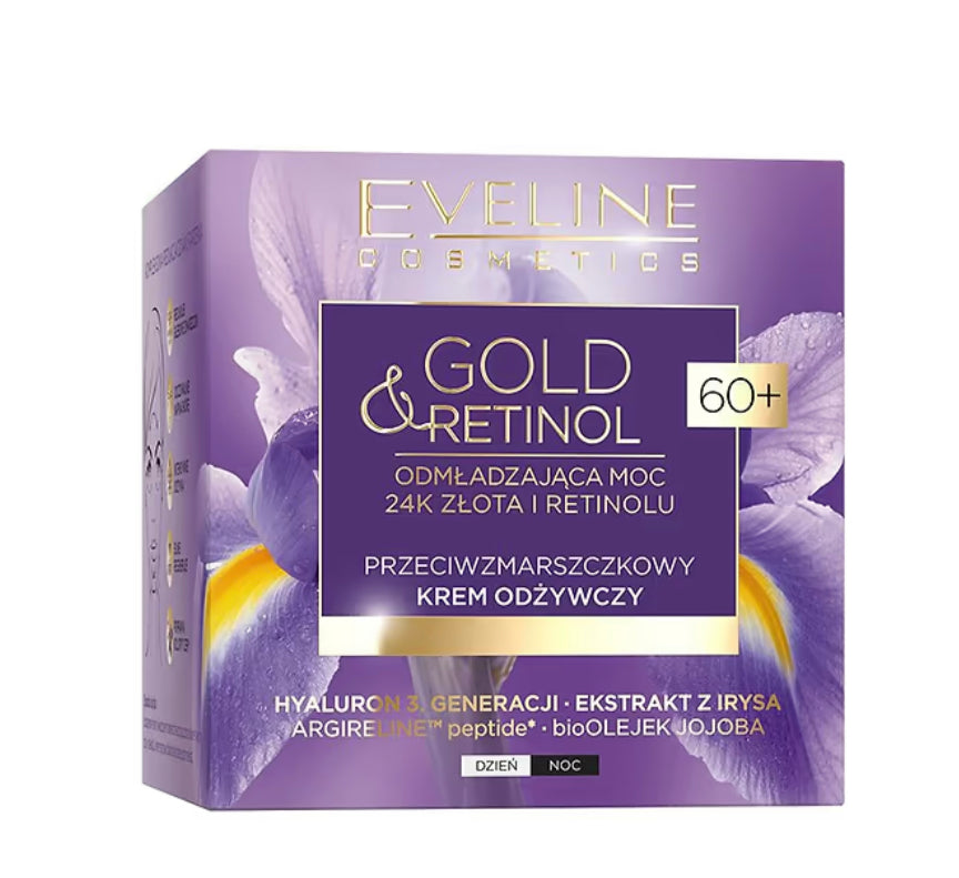 Eveline gold& retinol krema za lice 50+, 50ml – Demi trade plus d.o.o.